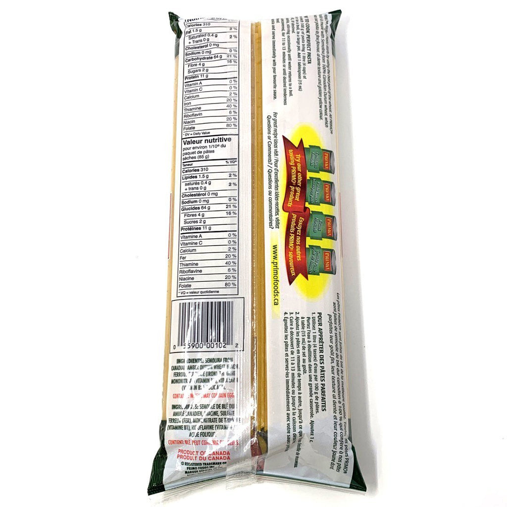 Primo Spaghetti Pasta (900G) – Al Premium Food Mart - Eglinton